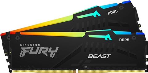 Kingston Fury Beast RGB (16GB) 4800MTs KF548C38BBAK2-16 - CeX (UK): - Buy, Sell, Donate